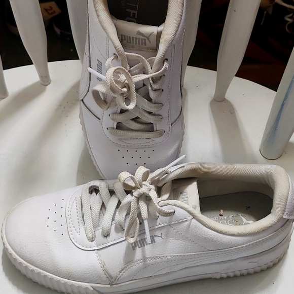 Puma | Shoes | Pumas All White | Poshmark